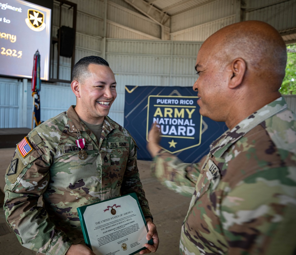 DVIDS - Images - 1-65th Infantry Soldiers Recognized for Excellence at ...