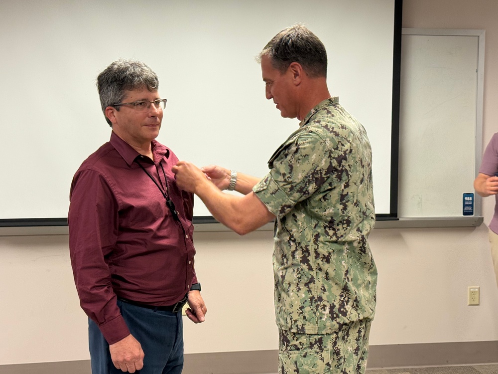 DVIDS - Images - Robert Brunson receives the Meritorious Civilian ...