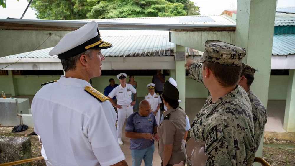 DVIDS - Images - Rear Admiral Visits Seabees Site in Costa Rica CP25 [Image 7 of 13]