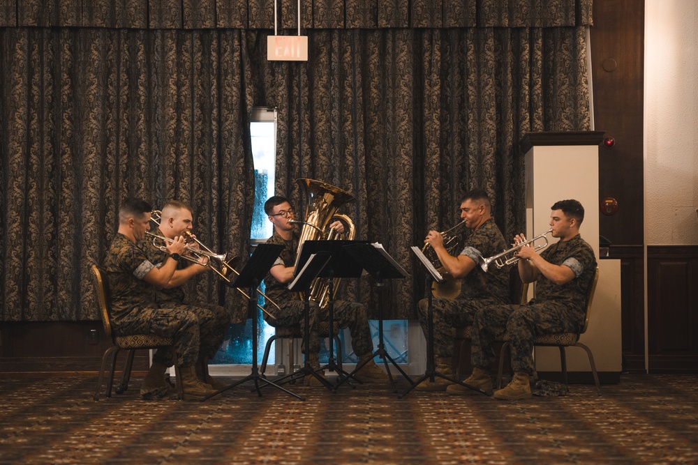 DVIDS - Images - 3D Marine Expeditionary Brigade holds change of command ceremony [Image 1 of 11]