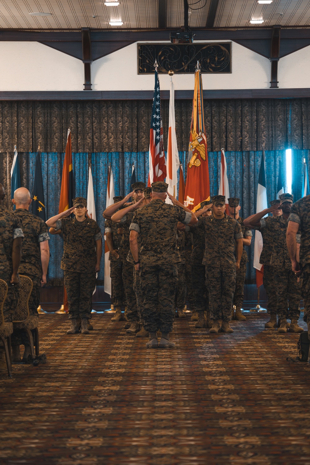 DVIDS - Images - 3D Marine Expeditionary Brigade holds change of command ceremony [Image 3 of 11]