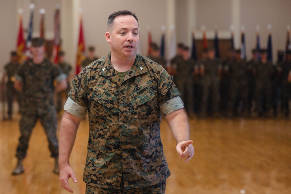 DVIDS - Images - 2nd Marine Regiment, 2d Marine Division Change of ...