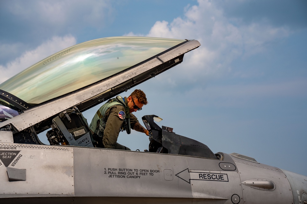 DVIDS - Images - 114th FW F-16s forge joint capability and readiness at Northern Strike 25-2 ...