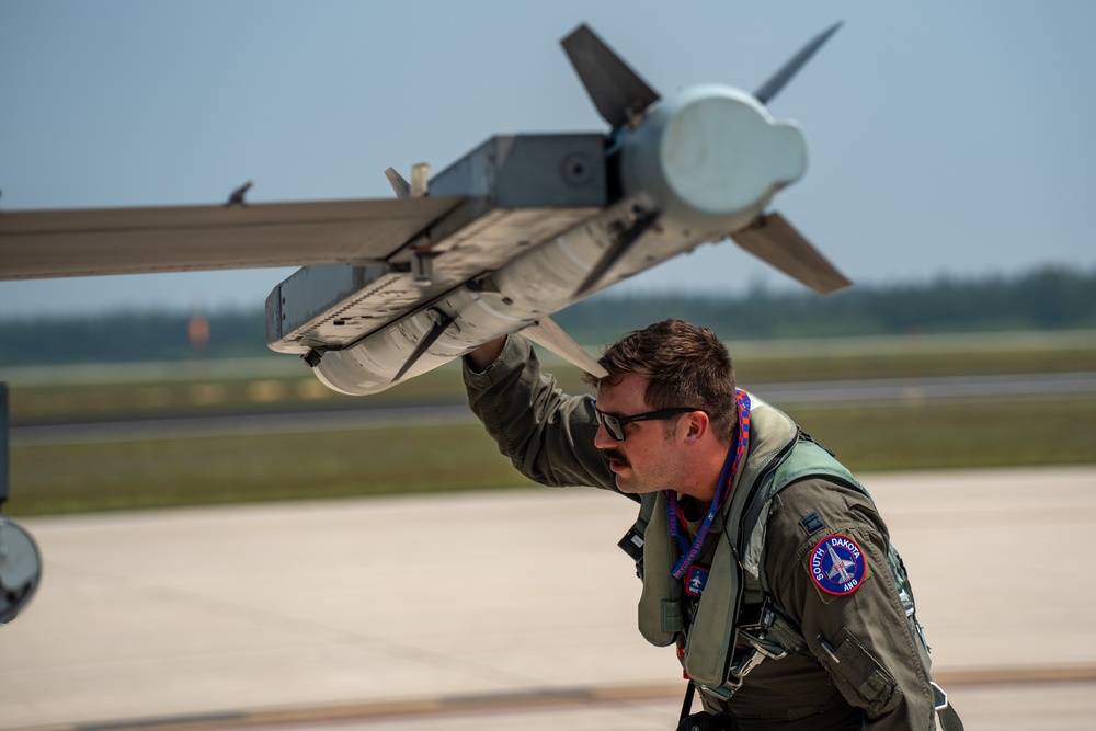 DVIDS - Images - 114th FW F-16s forge joint capability and readiness at Northern Strike 25-2 ...