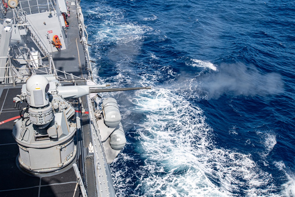DVIDS - Images - USS Higbee Conducts Live-Fire Weapons Exercise [Image ...