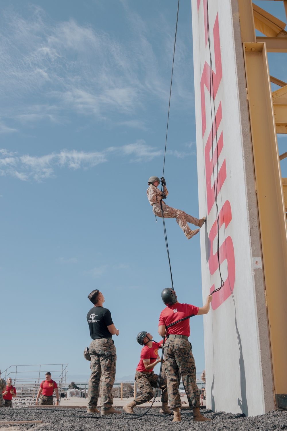 DVIDS - Images - Delta Company Rappel Tower [Image 9 of 10]