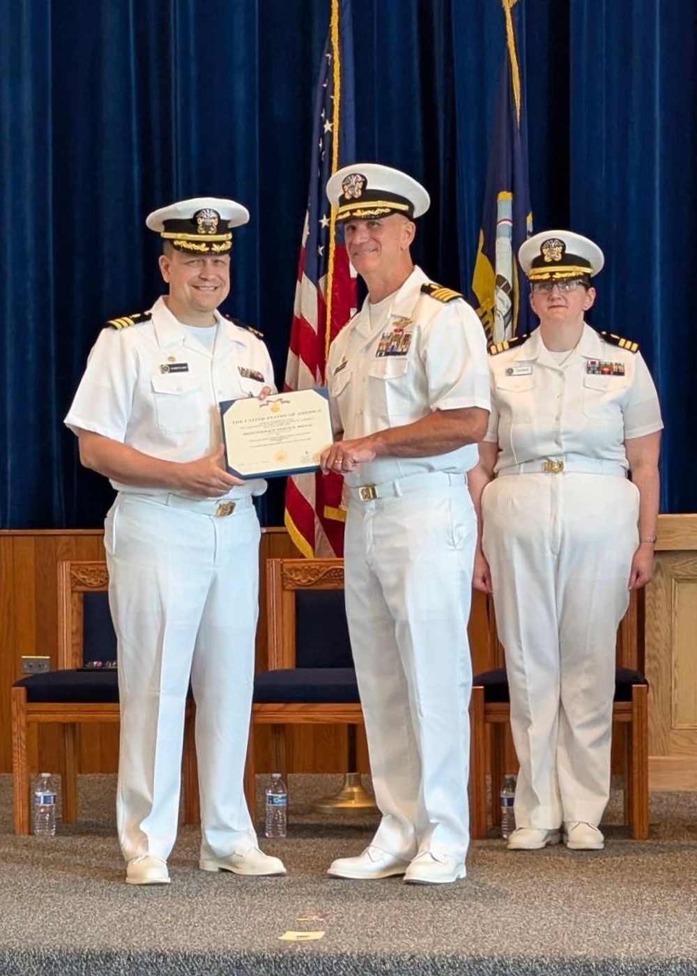 DVIDS - News - Dozier Takes the Helm as Commanding Officer, Navy Drug ...