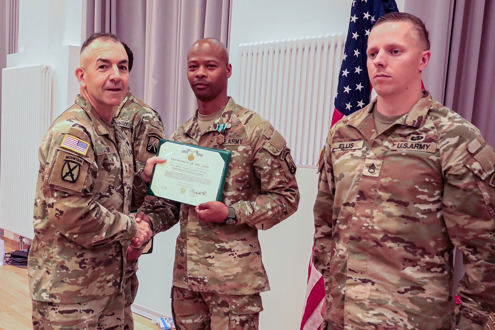 DVIDS - Images - 16th Sustainment Brigade Soldiers Rewarded for ...