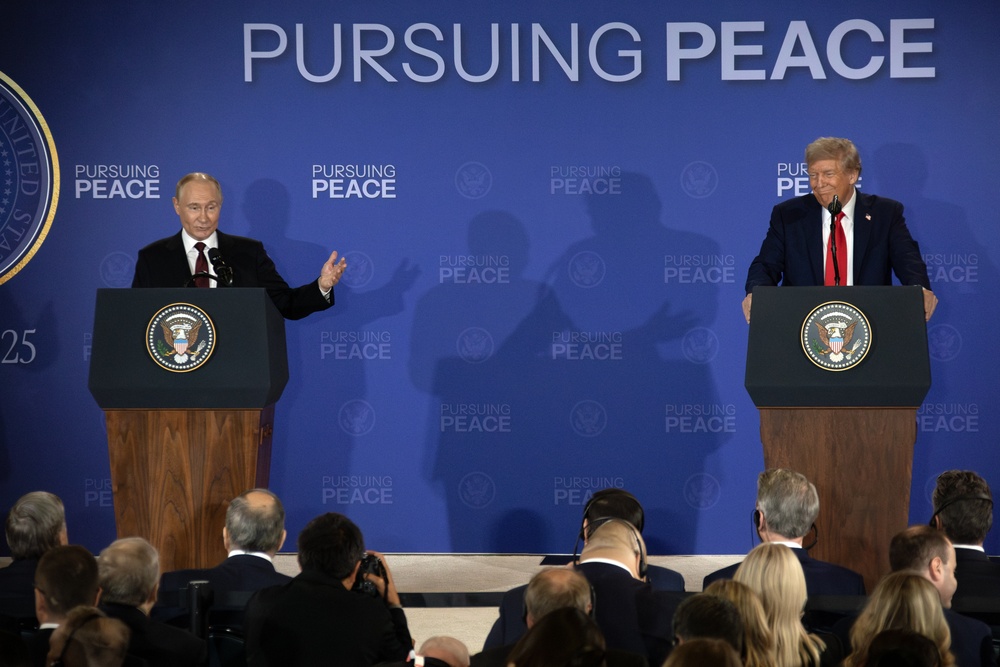 DVIDS - Images - Trump, Putin meet for Alaska 2025 Summit [Image 8 of 15]