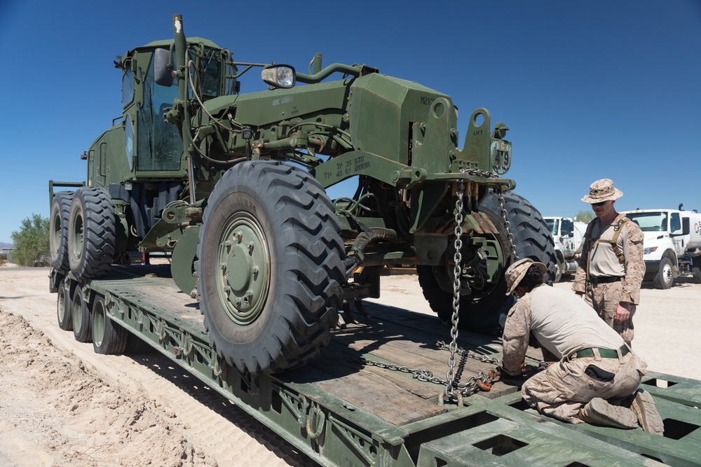DVIDS - Images - JTF-SB Marines conduct road improvement to support U.S ...