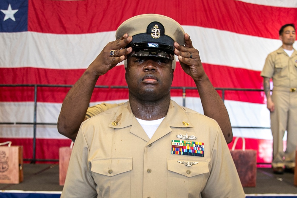 DVIDS - Images - USS Tripoli’s 2025 Chief Pinning Ceremony [Image 11 of 17]