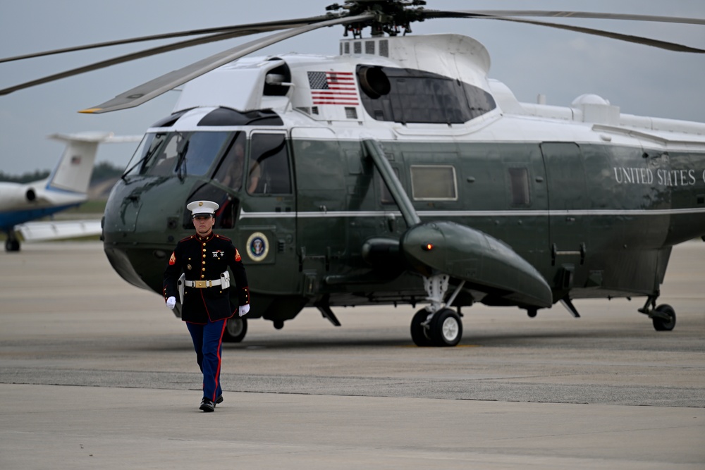 DVIDS - Images - President Trump departs Joint Base Andrews for state ...