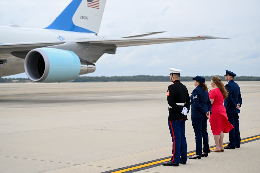 DVIDS - Images - President Trump departs Joint Base Andrews for state ...
