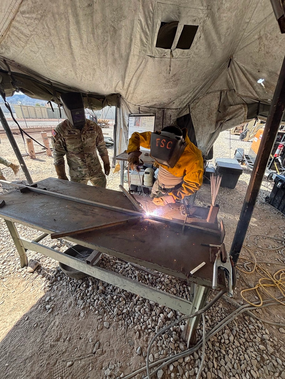 DVIDS - Images - Command Sgt. Major Johnson visits JTF-SB Soldiers at ...