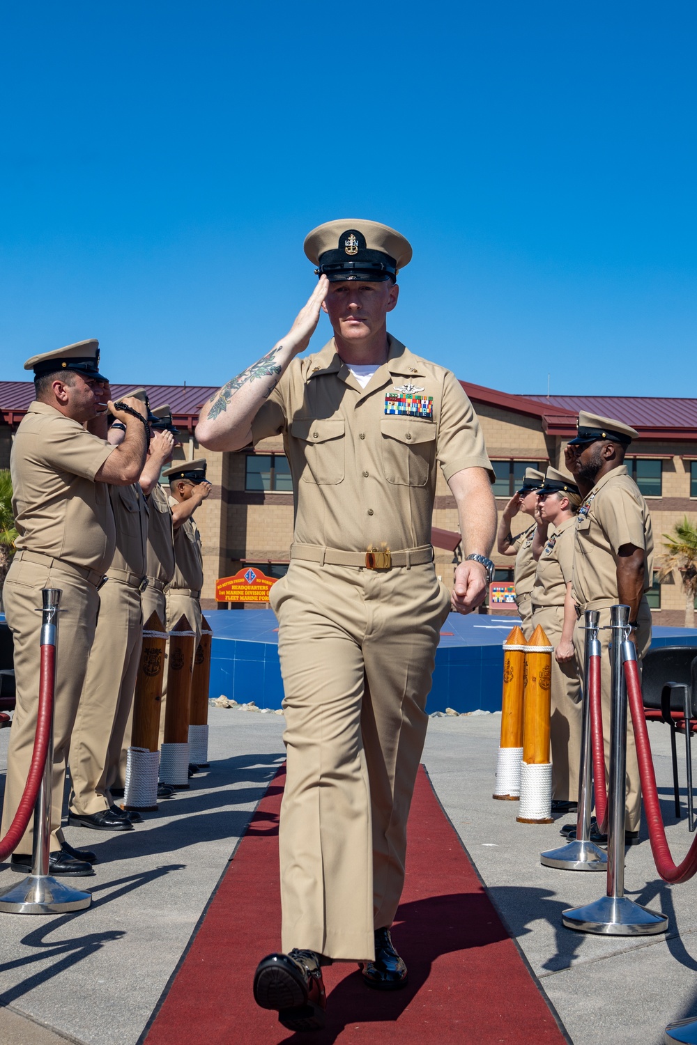 DVIDS - Images - 1st Marine Division holds chief pinning ceremony for ...