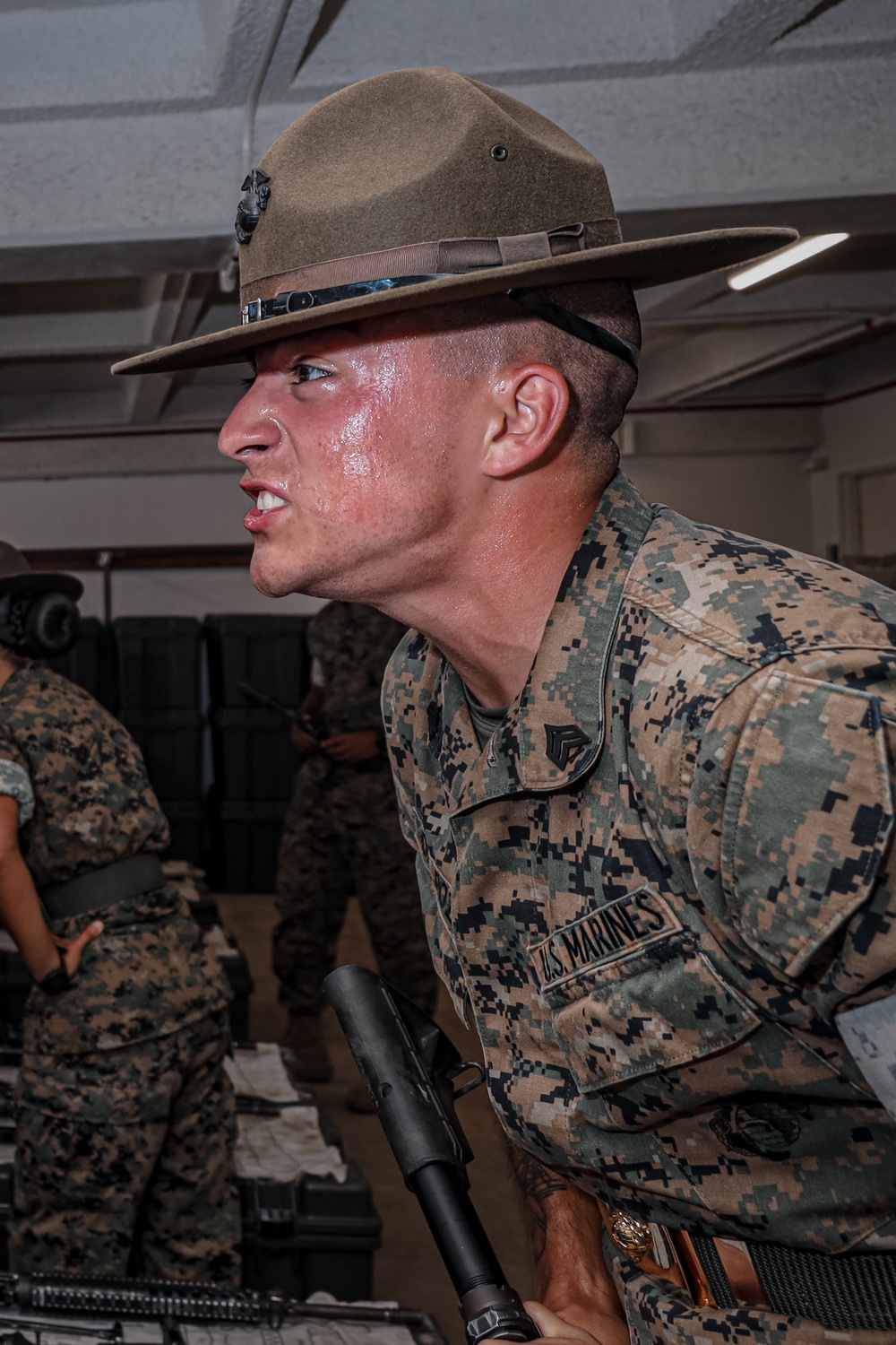 DVIDS - Images - Echo Company Series Commander Inspection [Image 3 of 7]