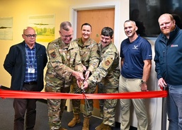 Upgraded locker rooms open at RAF Fairford fitness center