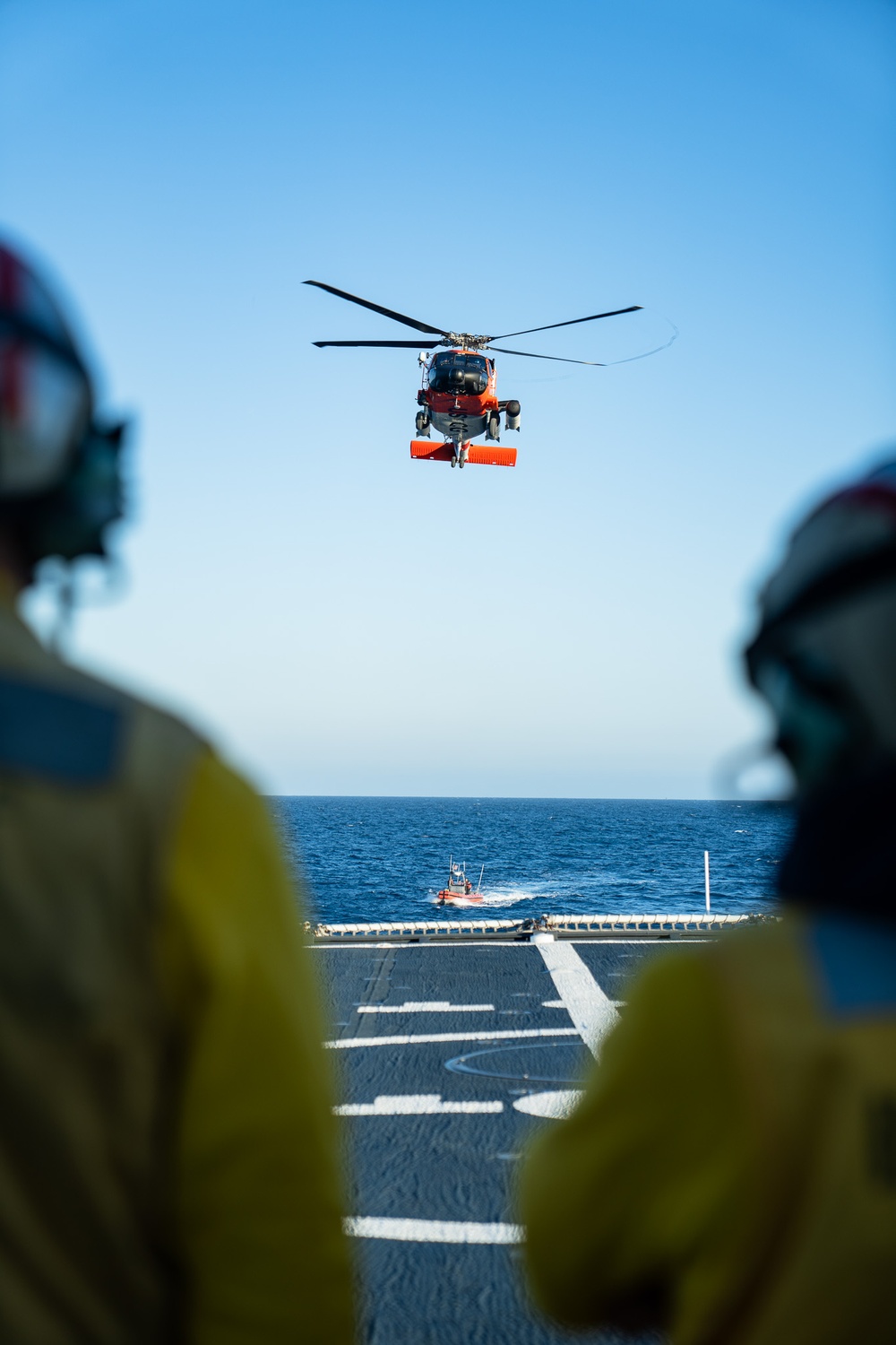 DVIDS - Images - Coast Guard Cutter Bertholf conducts flight operations ...