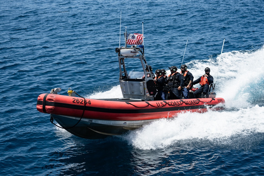 DVIDS - Images - Coast Guard Cutter Bertholf conducts small boat ...