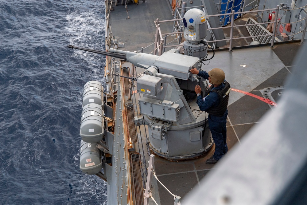 DVIDS - Images - UNITAS 2025: USS Thomas Hudner Shooting Exercise ...