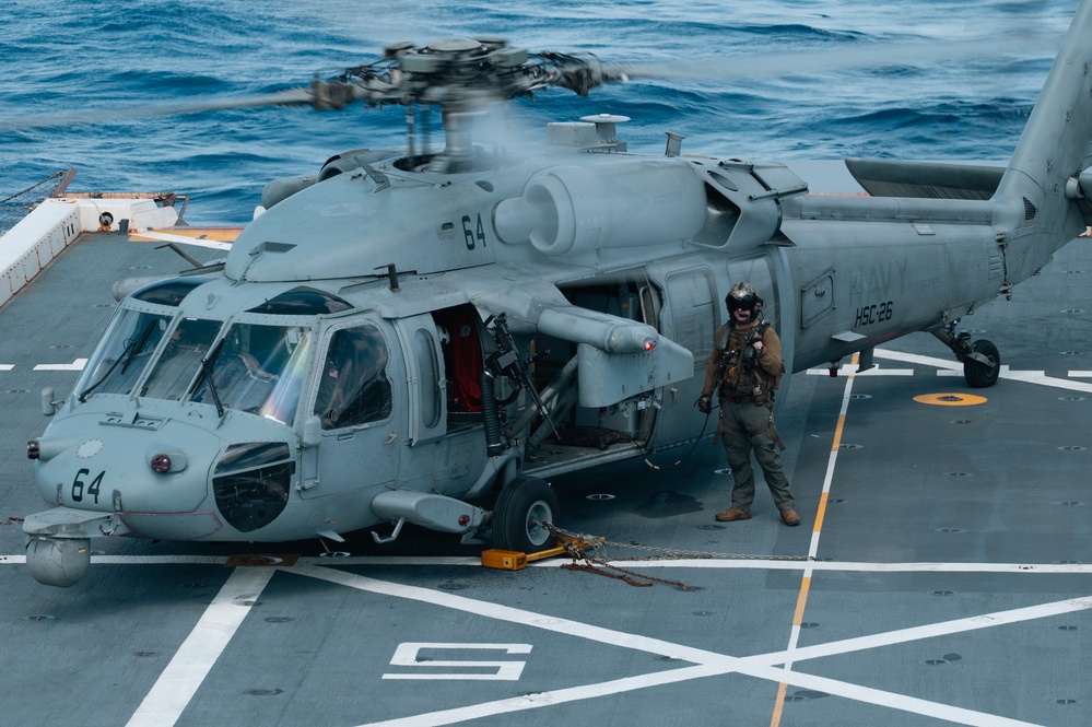 DVIDS - Images - USS Arlington (LPD 24) Conducts Flight Deck Operations ...