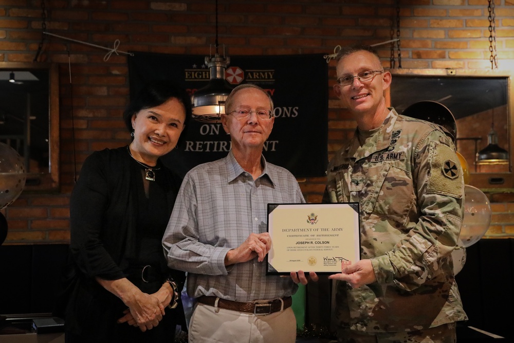 DVIDS - Images - Mr. Joseph R. Colson receives Superior Civilian ...