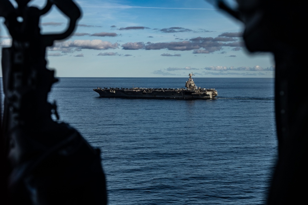 DVIDS - Images - USS Gerald R. Ford (CVN 78) Sails in North Sea [Image 2 of 4]