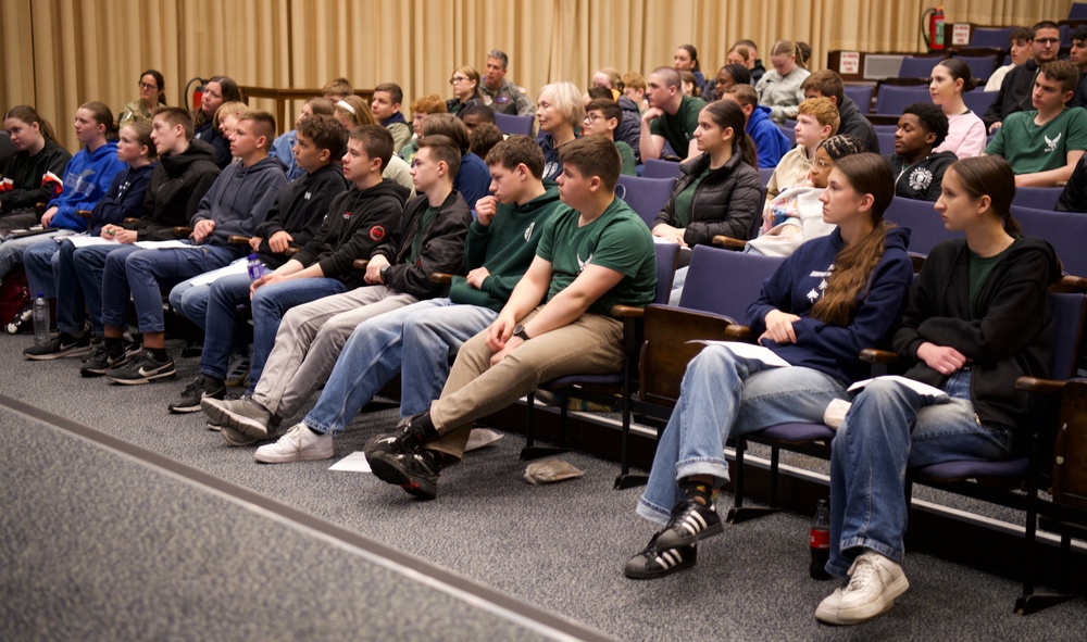 DVIDS - Images - JROTC visits the USNMR on SHAPE [Image 5 of 6]