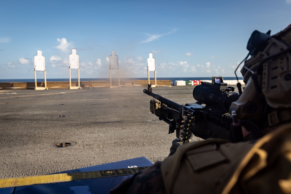 DVIDS - Images - 22nd MEU(SOC) | CLB 26 and LAR M240B Deck Shoot on USS ...