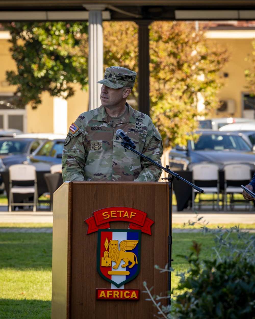 DVIDS - Images - Passing the guidon: HHBN, SETAF-AF celebrates change ...
