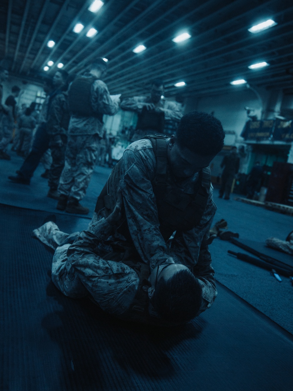 DVIDS - Images - 22nd MEU(SOC) | Marines Conduct MCMAP During Deployment [Image 5 of 6]