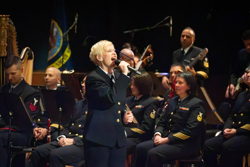 DVIDS - Images - U.S. Navy Band performs for Victory at Sea Concert ...