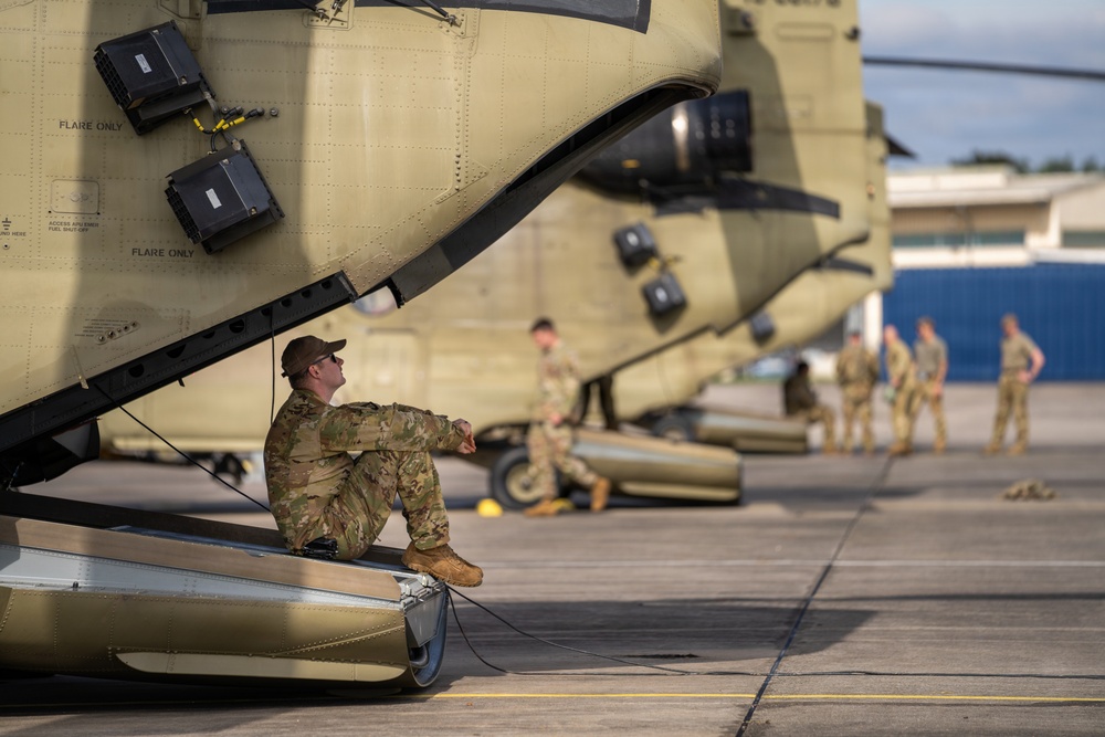 DVIDS - Images - Big Windy Soldiers support Combined Resolve flight ...