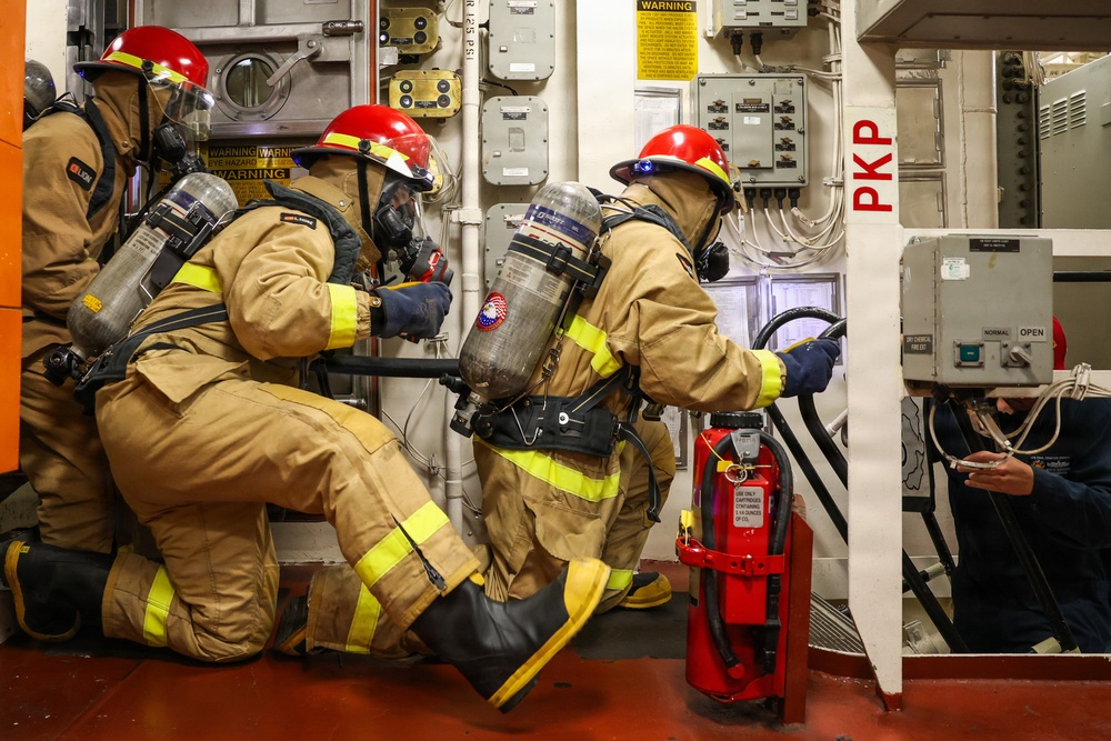 DVIDS - Images - Damage Control Drill aboard the USS Paul Ignatius (DDG ...