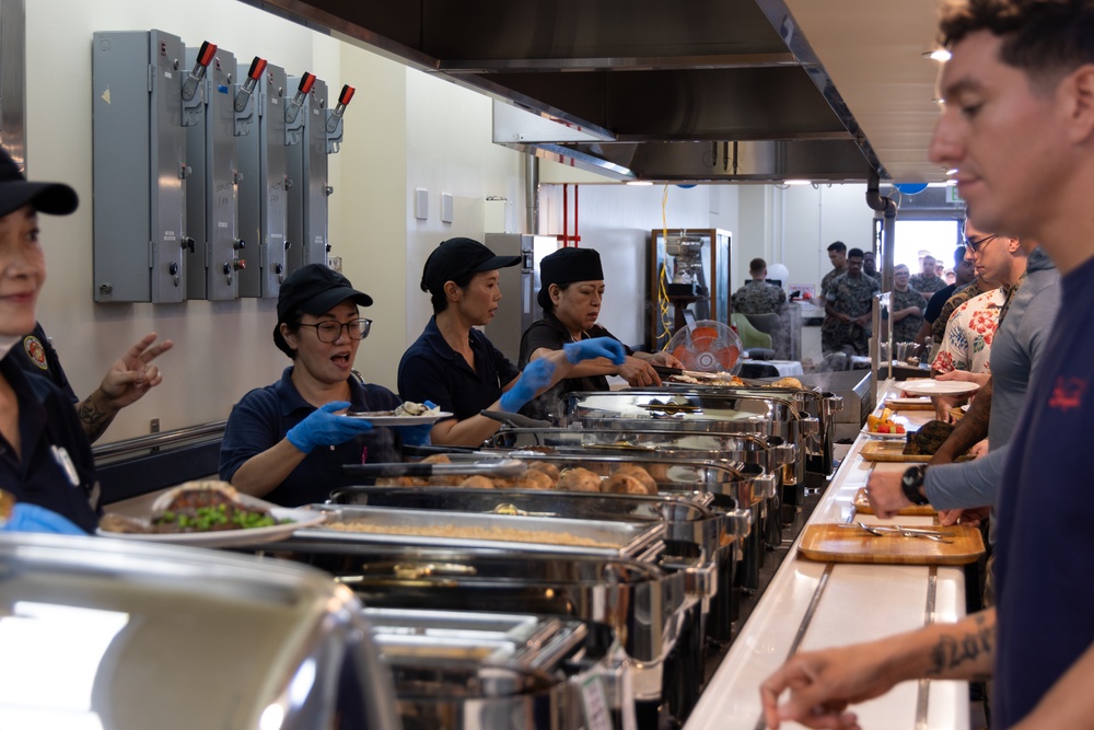 DVIDS - Images - MCAS Futenma’s mess hall celebrates the US Navy’s ...