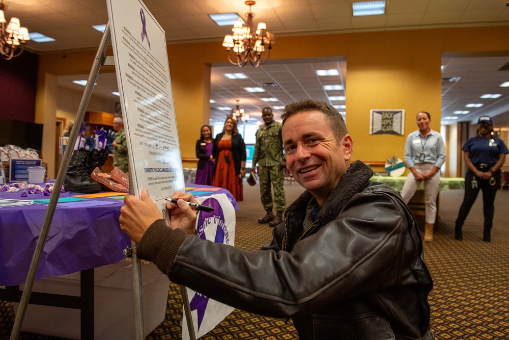 DVIDS - Images - NAS Oceana Domestic Violence Awareness Month [Image 3 ...