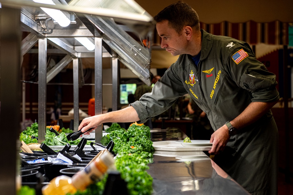 DVIDS - Images - NAS Oceana Gallley Navy 250th Birthday Meal [Image 2 of 5]