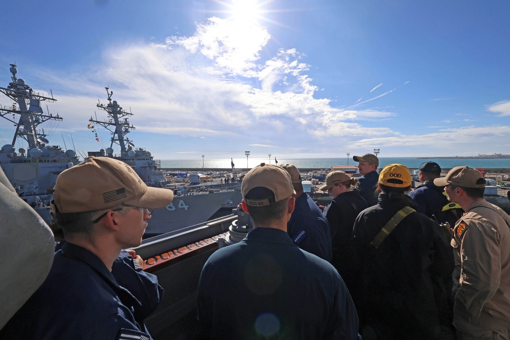 DVIDS - Images - USS Roosevelt (DDG 80) Conducts Sea-and-Anchor ...