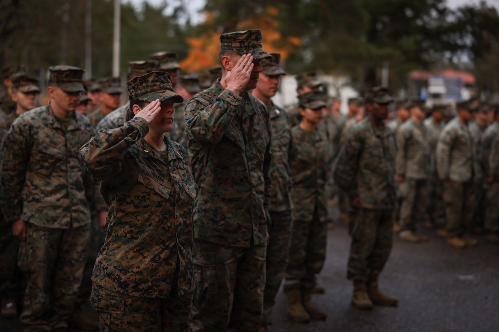 DVIDS - Images - Two Navy Lieutenant Commanders receive FMF Pins while ...