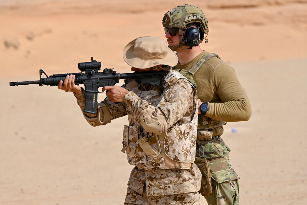 DVIDS - Images - Beyond the Firing Range: 378th ESFS partner with RSAF ...