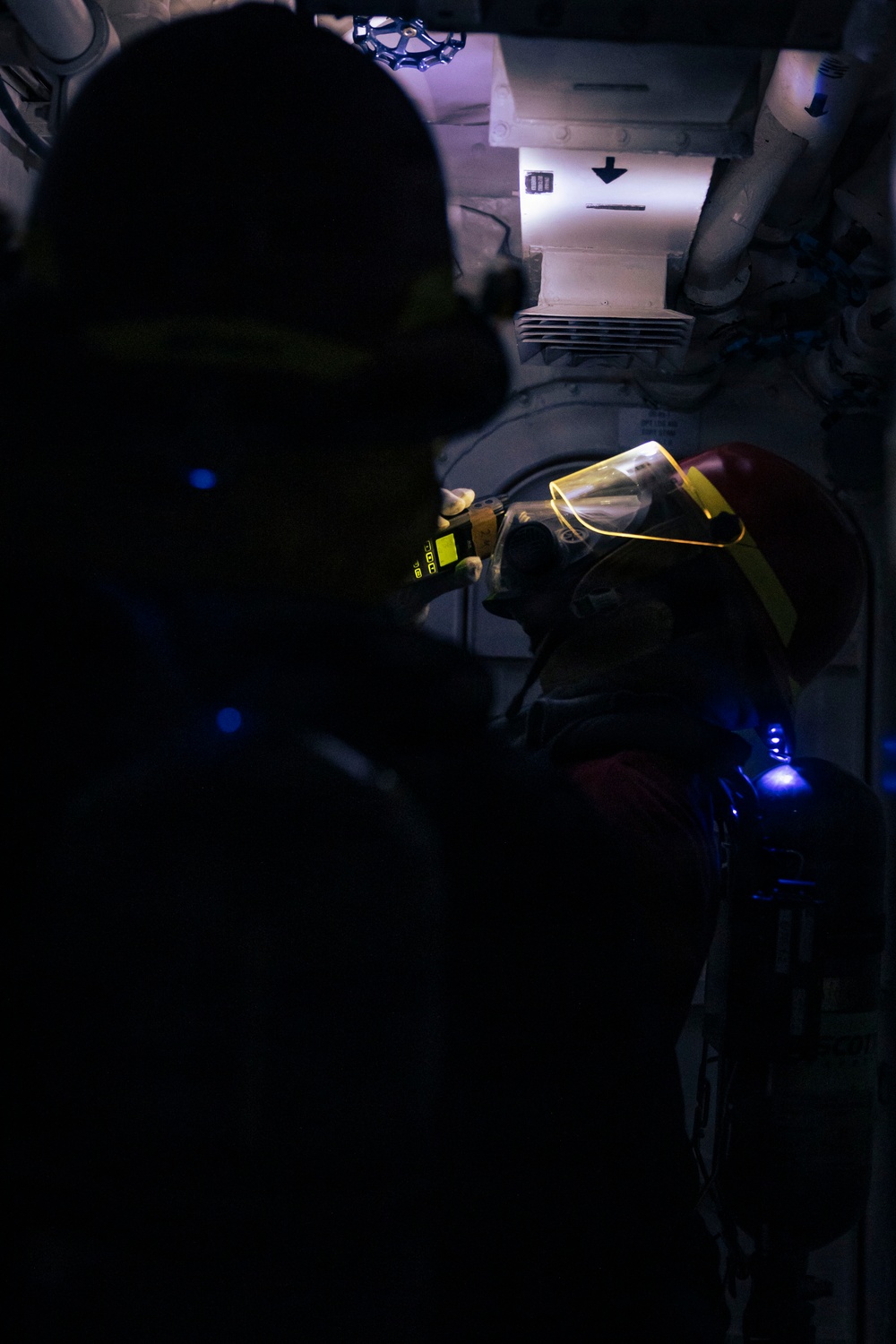 DVIDS - Images - USS Iwo Jima Sailors Conduct a Damage Control Drill ...