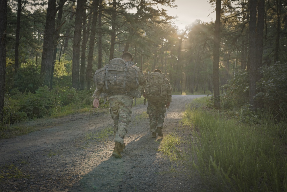 DVIDS - Images - 44th IBCT conducts Ruck march for specialty school ...