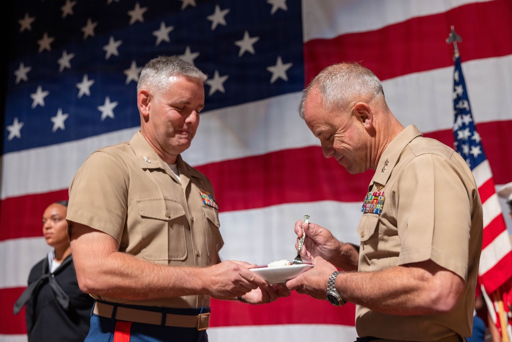 DVIDS - Images - U.S. Navy 250th birthday cake-cutting ceremony [Image ...