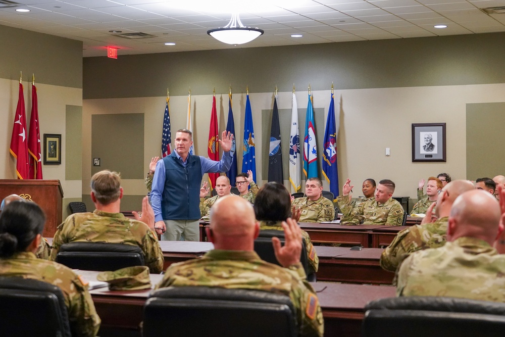 DVIDS - Images - An NCOPD brief was given by Retired Sgt. Maj. of the ...