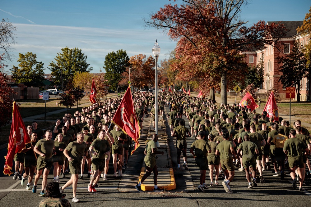 DVIDS - Images - MCB Quantico conducts Moto Run for the 250th Marine ...