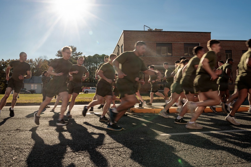 DVIDS - Images - MCB Quantico conducts Moto Run for the 250th Marine ...