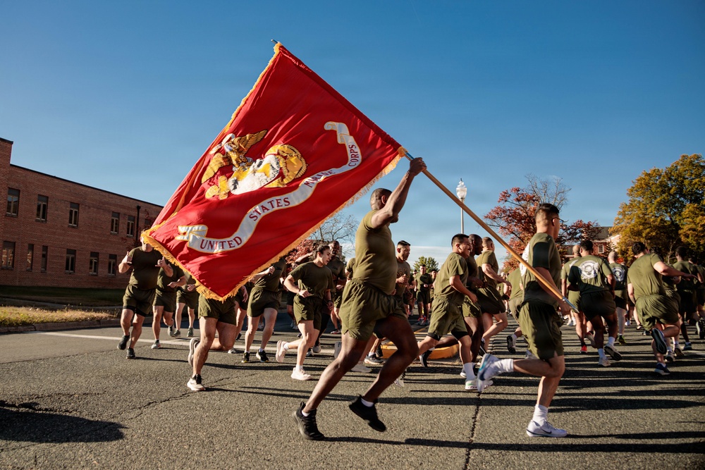 DVIDS - Images - MCB Quantico conducts Moto Run for the 250th Marine ...