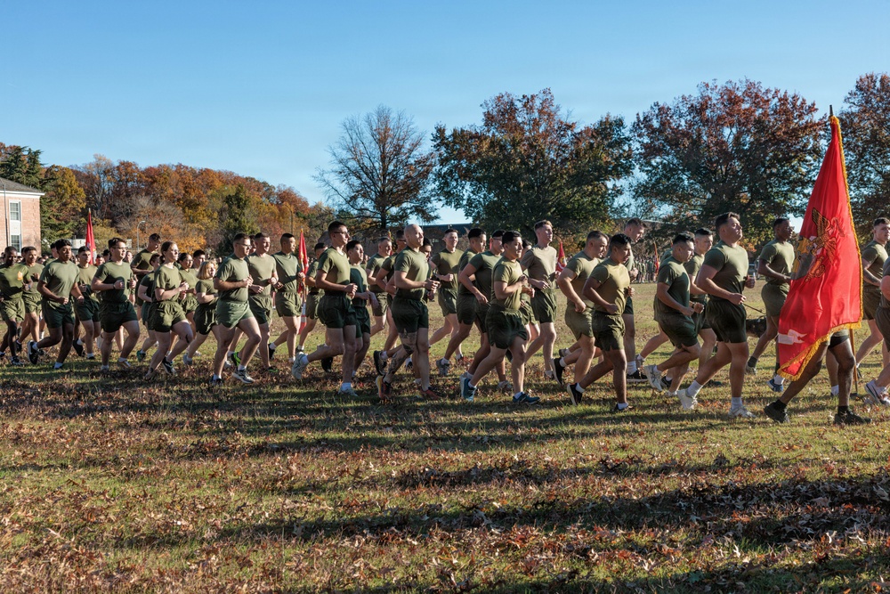 DVIDS - Images - MCB Quantico conducts Moto Run for the 250th Marine ...