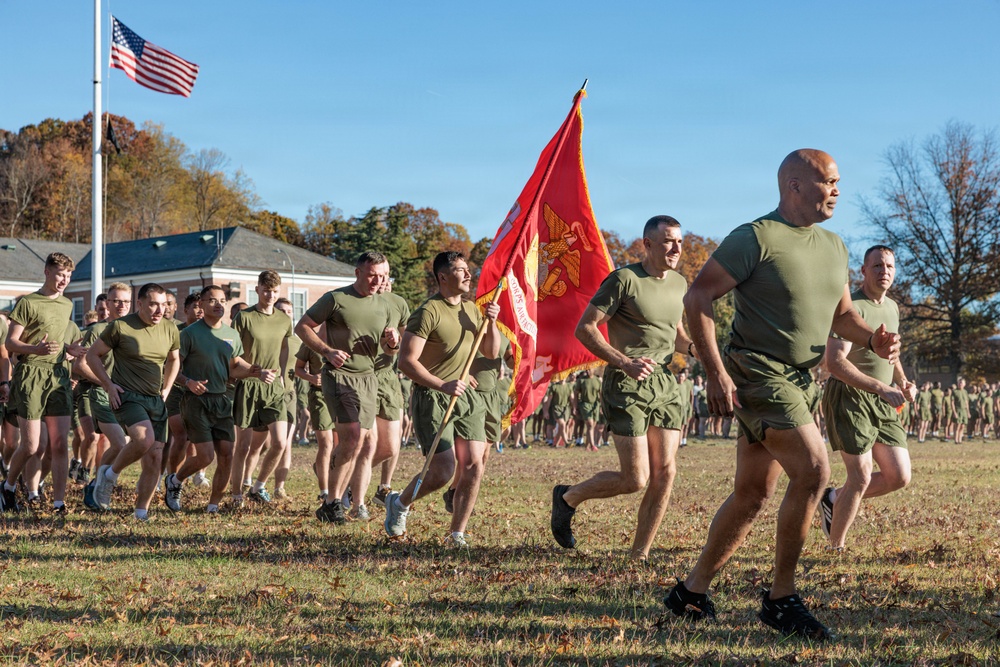 DVIDS - Images - MCB Quantico conducts Moto Run for the 250th Marine ...