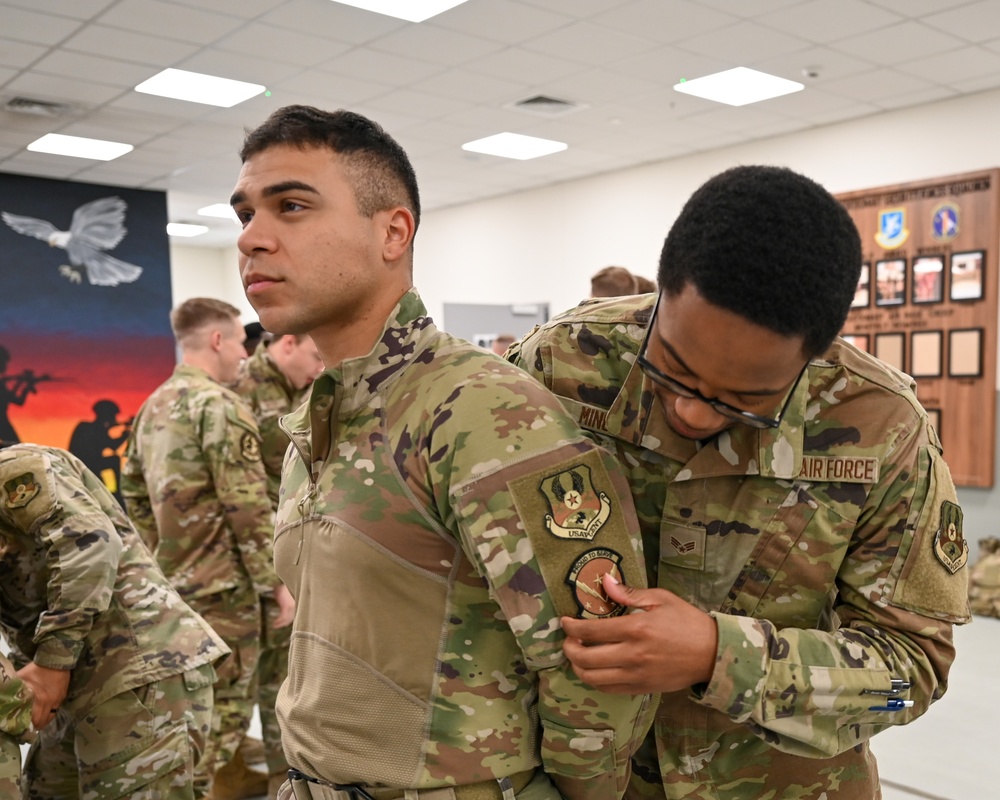 DVIDS - Images - Forging Defenders: 379th AEW Augmentees Train to ...